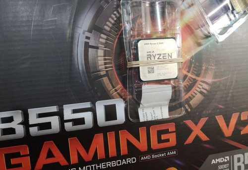 Комплекты AM4: Ryzen 5 5600 + B550 Gaming X V2