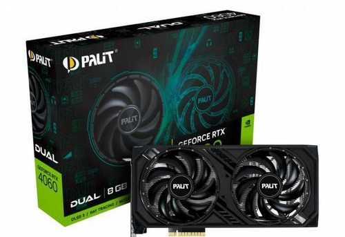 Видеокарта Palit GeForce RTX 4060 Dual 8GB