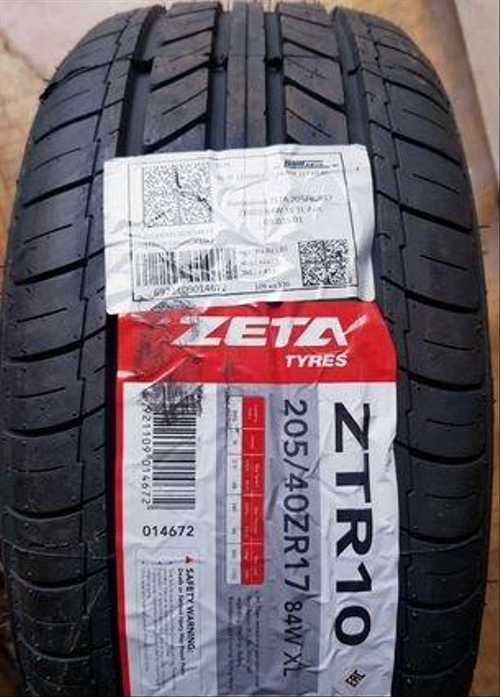 Zeta ZTR10 205/40 R17