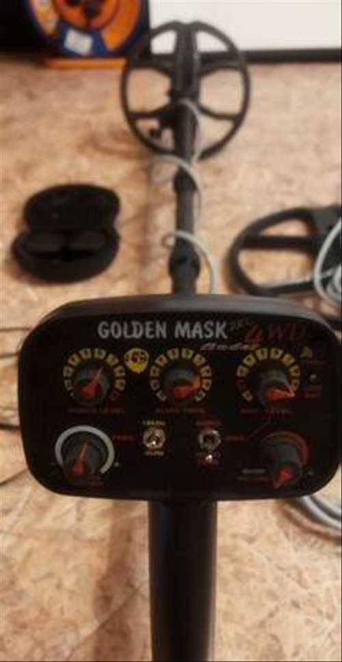 Металлоискатель golden mask бу