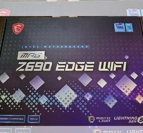 Материнская плата msi z690 edge wifi