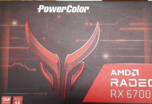 Видеокарта AMD Radeon RX 6700 XT Red Devil