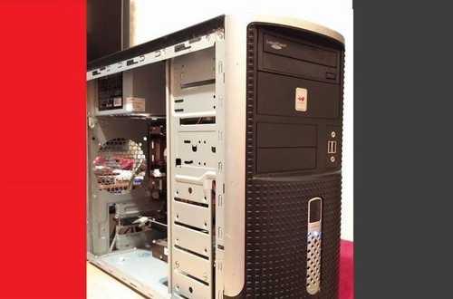 Компьютер интел 4 ядра Q9500 160гб 4гб GT710 1гб