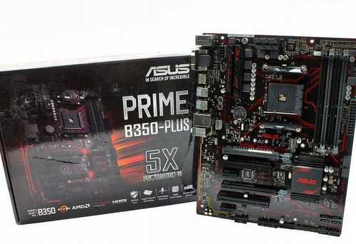 Материнская плата asus prime B350-plus, Ryzen 7