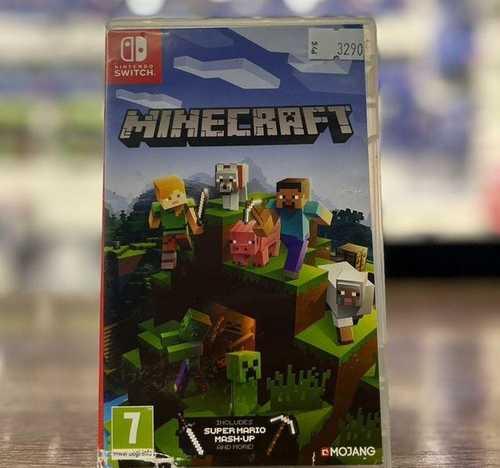 Minecraft nintendo switch картридж