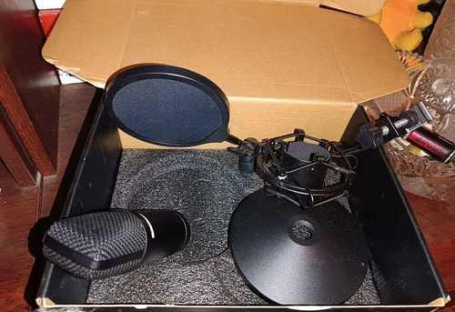 Настольный проводной микрофон Ritmix RDM-175 Black