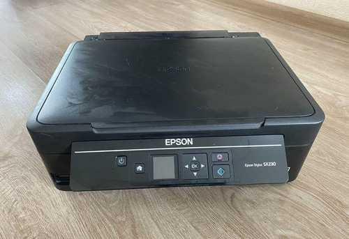 Мфу цветной Epson stylus SX 230