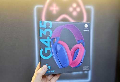 Наушники Logitech G435 lightspeed, синий