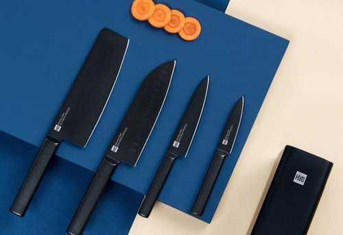 Набор кухонных ножей Xiaomi Huo Hou сталь X50 4 но