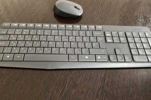 Комплект (клавиатура+мышь) Logitech MK235