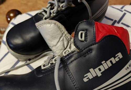 Лыжные ботинки alpina, 34 размер
