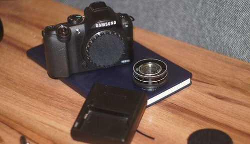 Беззеркальная камера Samsung NX10 + Индустар 69