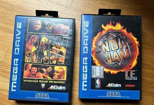 Wwf Raw Nba Jam Sega Mega Drive
