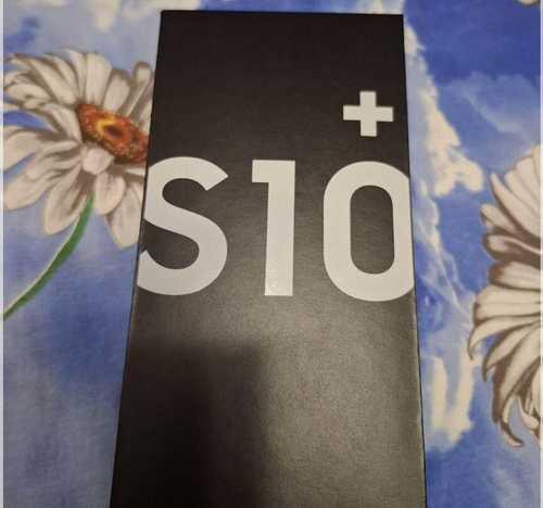 Коробка от оригинального тел samsung galaxy s 10+