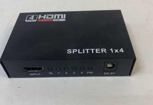 Разветвитель hdmi х 4