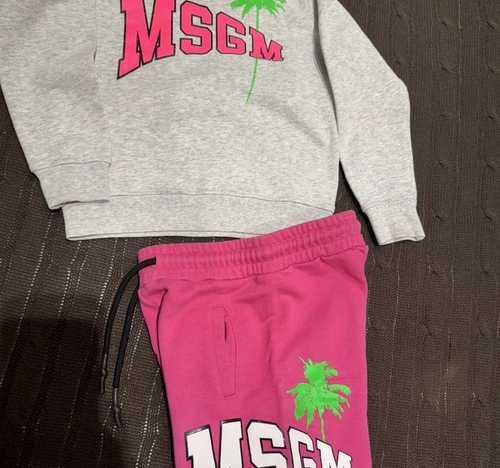 Толстовка и шорты msgm 7-8 лет