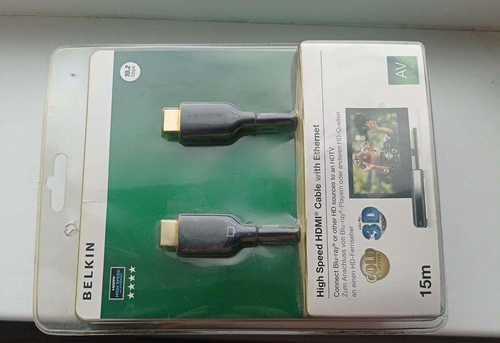 Кабель Belkin hdmi 15 m