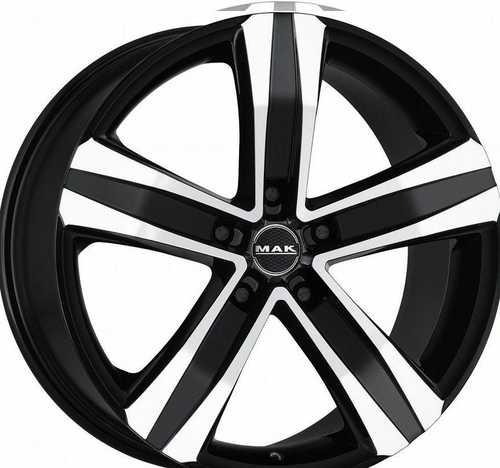 R15 5x118 6,5J ET65 D71,1 MAK Stone 5 Black Mirror