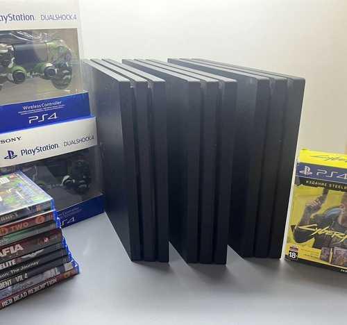 Sony playstation 4 PRO   13 игр