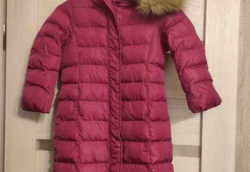 Пуховик Uniqlo детский на 3-4 года