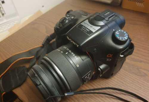 Зеркальный фотоаппарат sony slt a57