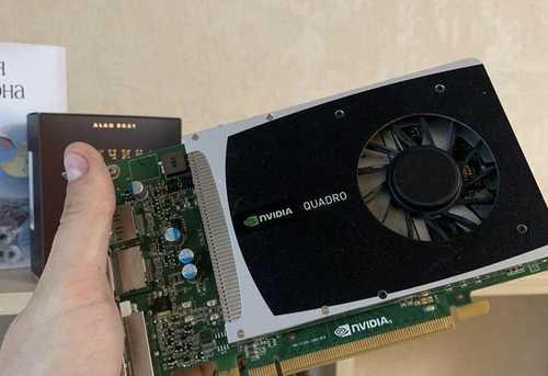 Видеокарта Nvidia quadro 2000 1gb gddr5