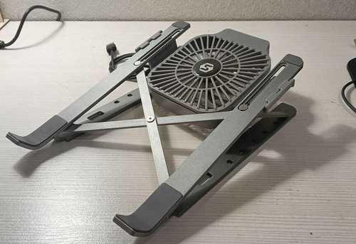 Подставка для ноутбука складаная с вентилятором