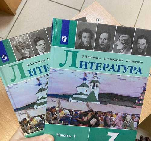 Учебник по литературе за 7 кл