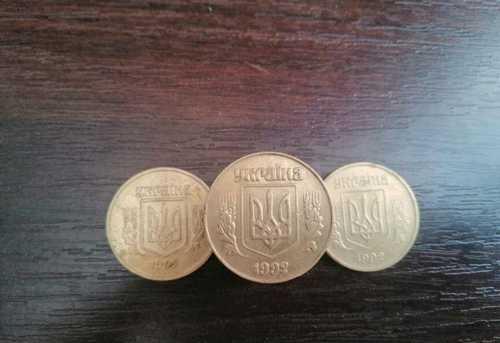 Редкие разновидности монет Украина 50 коп