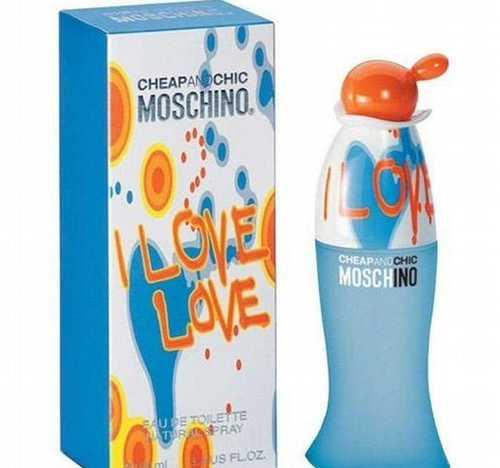 Духи женские moschino cheap AND chic I love love