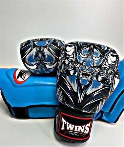 Muay Thai перчатки из натуральной кожи Twins
