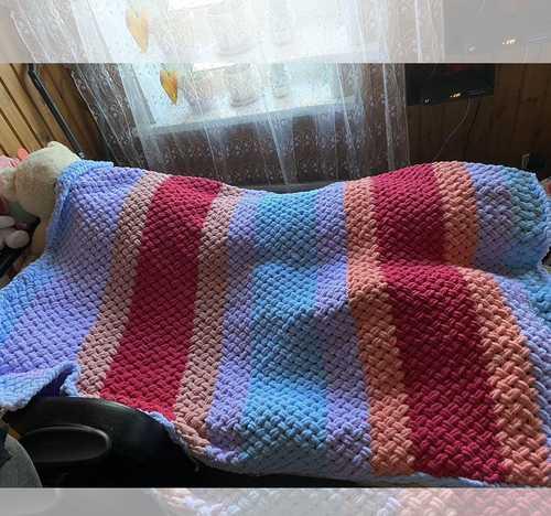Вяжу плед на заказ