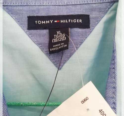 Tommy hilfiger рубашка подростковая