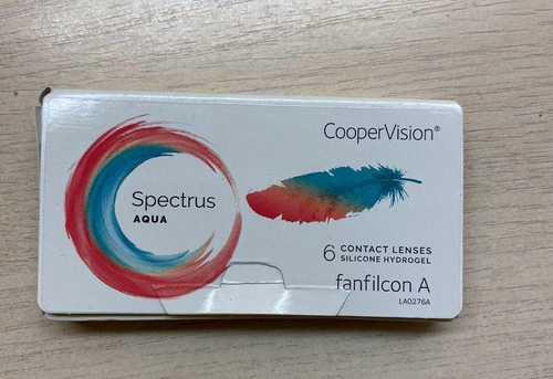 Линзы -6. Specrus aqua. Cooper Vision