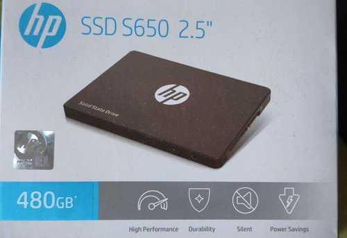SSD HP 480gb новый