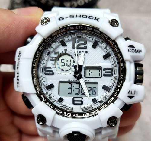 Наручные часы Casio G-shock мужские белые