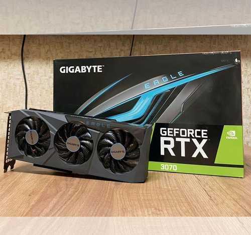 Видеокарта Gigabyte RTX 3070 eagle