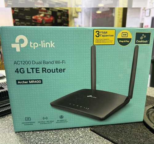 Wifi роутер 4g модем TP link Archer MR400