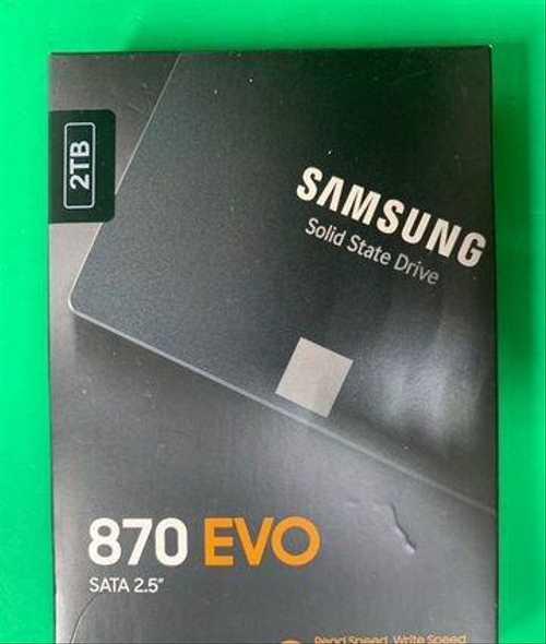 Samsung 870 EVO 2TB TLC, NEW нал/безнал