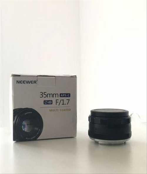 Объектив neewer 35mm 1.7 sony e mount