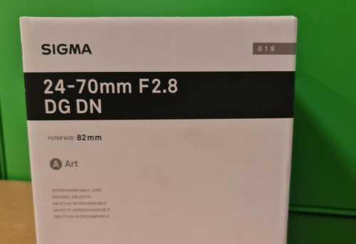 Sigma AF 24-70mm f/2.8 DG DN ART L-mount