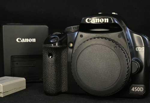 Canon EOS 450D body пробег 90000