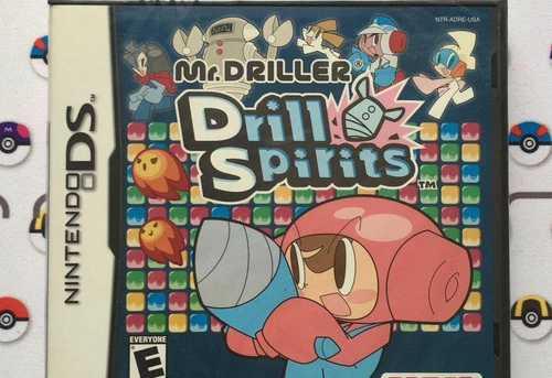 Mr. Driller: Drill Spirits Nintendo DS US Sealed