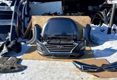 Hyundai Tucson 3 17-21г бампер фары капот крыло