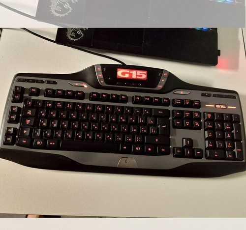 Игровая клавиатура logitech g 15 на запчасти