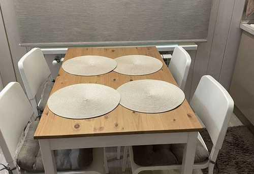 Кухонный стол со стульями бу