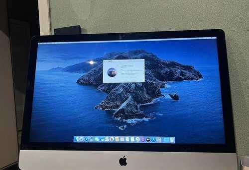Тонкий iMac 27 2012, ssd 500, 16gb, i5