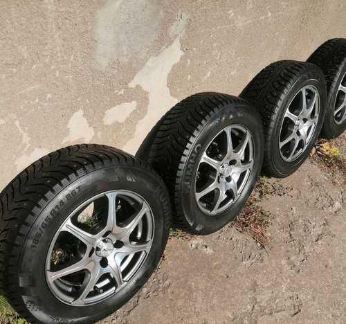 Зимние колёса в сборе r14 4*98