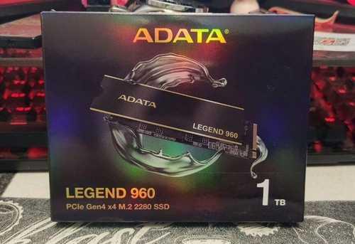 1TB SSD M.2 adata legend 960 7400 мb/s Гарантия