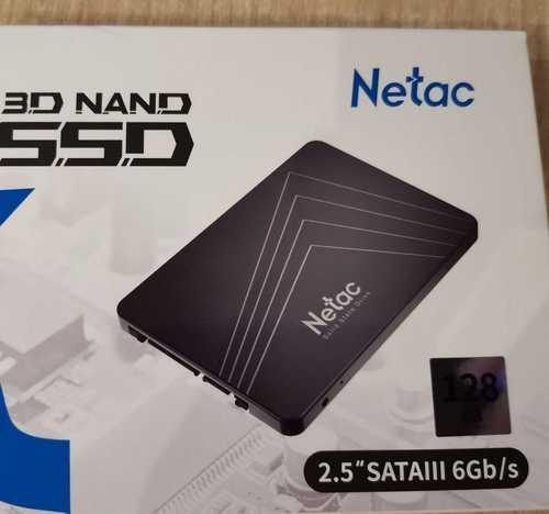 SSD Netac 128 гб. Новый